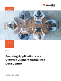 Securing Applications in a VMware vSphere Virtualized Data Center ...
